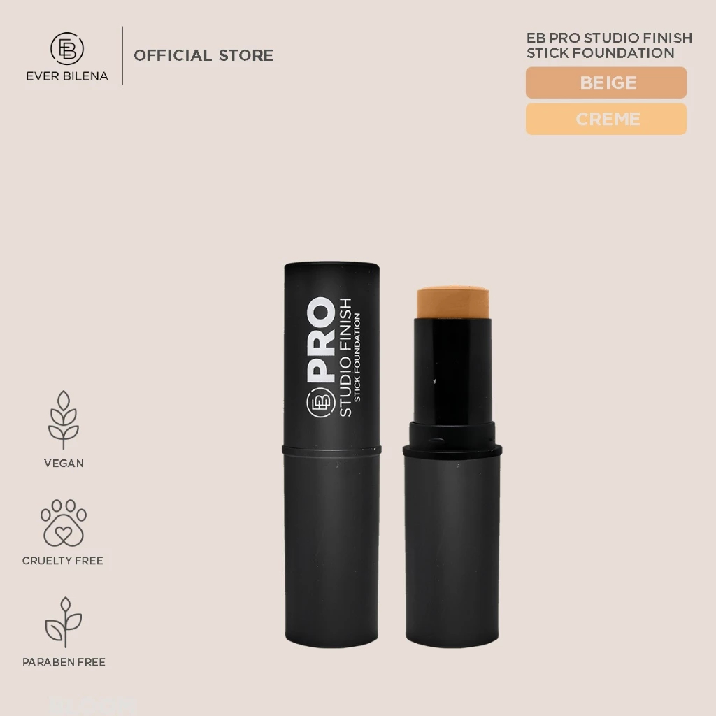 EB Pro Studio Finish Stick Foundation 8g [Buildable coverage, makeup ...