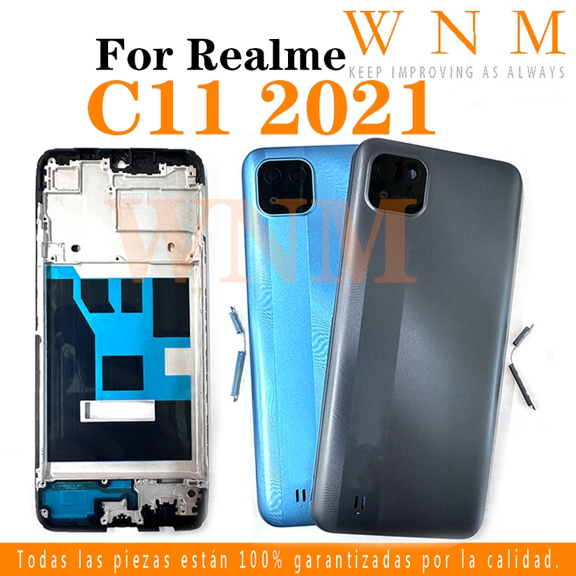 Back Battery Cover Housing For OPPO Realme C11 2021 LCD Housing Middle ...