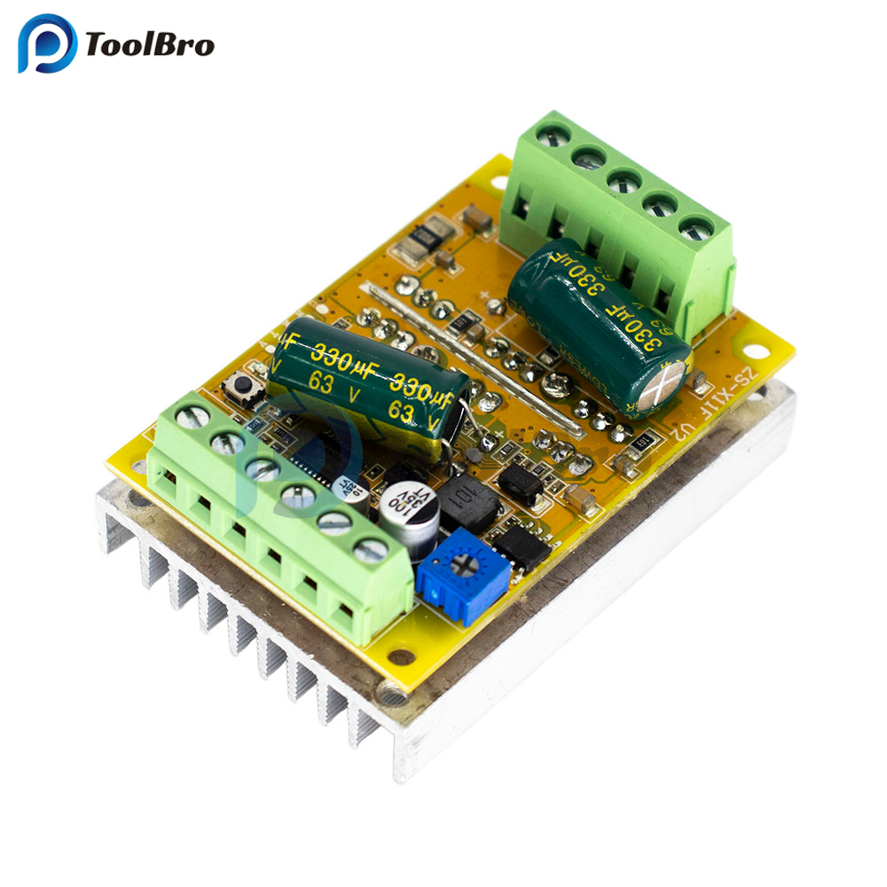 DC6.5-50V 380W BLDC Three Phase DC Brushless Motor Controller PWM ...