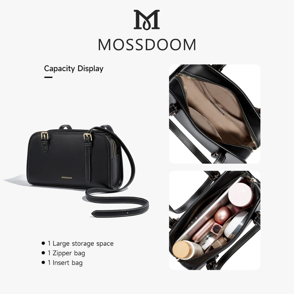 MOSSDOOM Women's Bag Renee Bag Compact Simple Shoulder Bag for Women ...