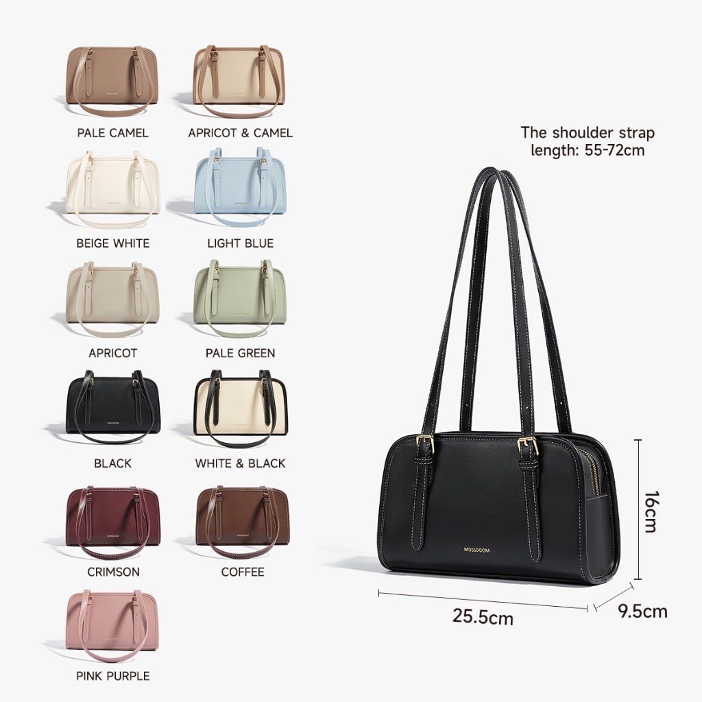 MOSSDOOM Women's Bag Renee Bag Compact Simple Shoulder Bag for Women ...