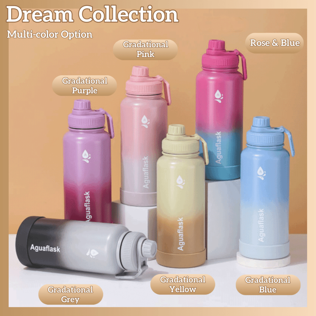 ToyaFlsak 32oz TOYA Accessories Gradient color space cup flask tumbler ...