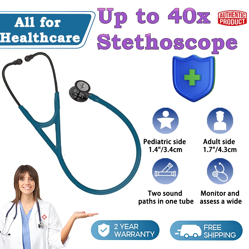 Professional Dual Head Stethoscope Set For Doctor Nurse Vet Medical ...
