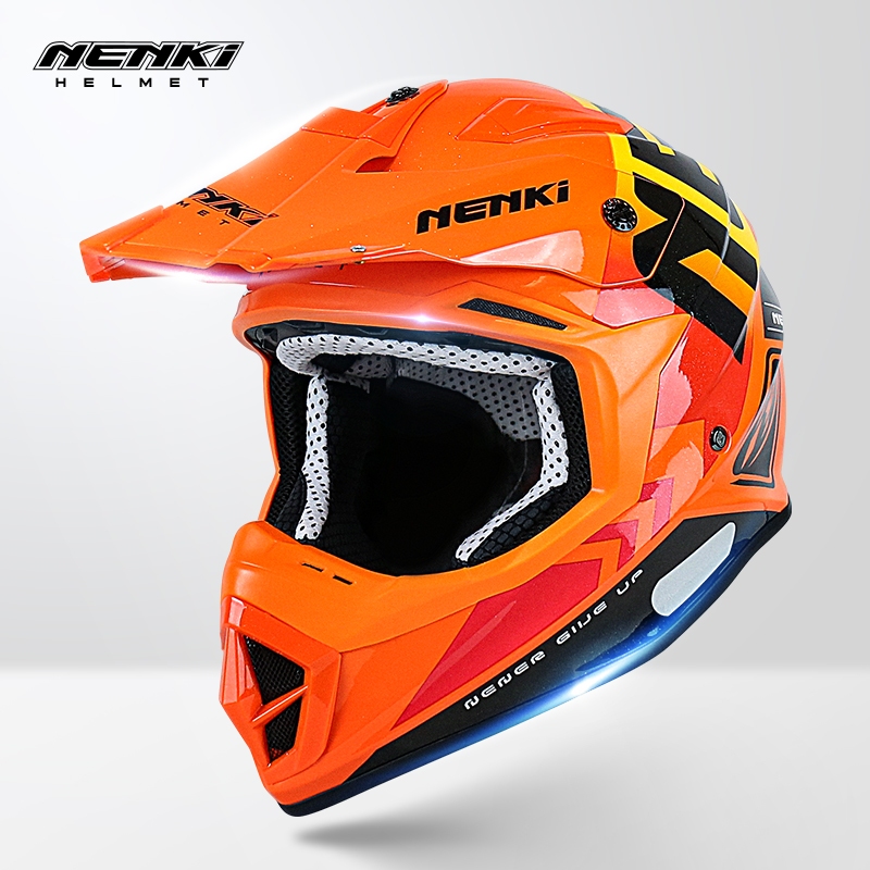 NENKI HELMET MOTORCROSS FIBERGLASS FULL FACE OFF ROAD HELMET NK-312 ...