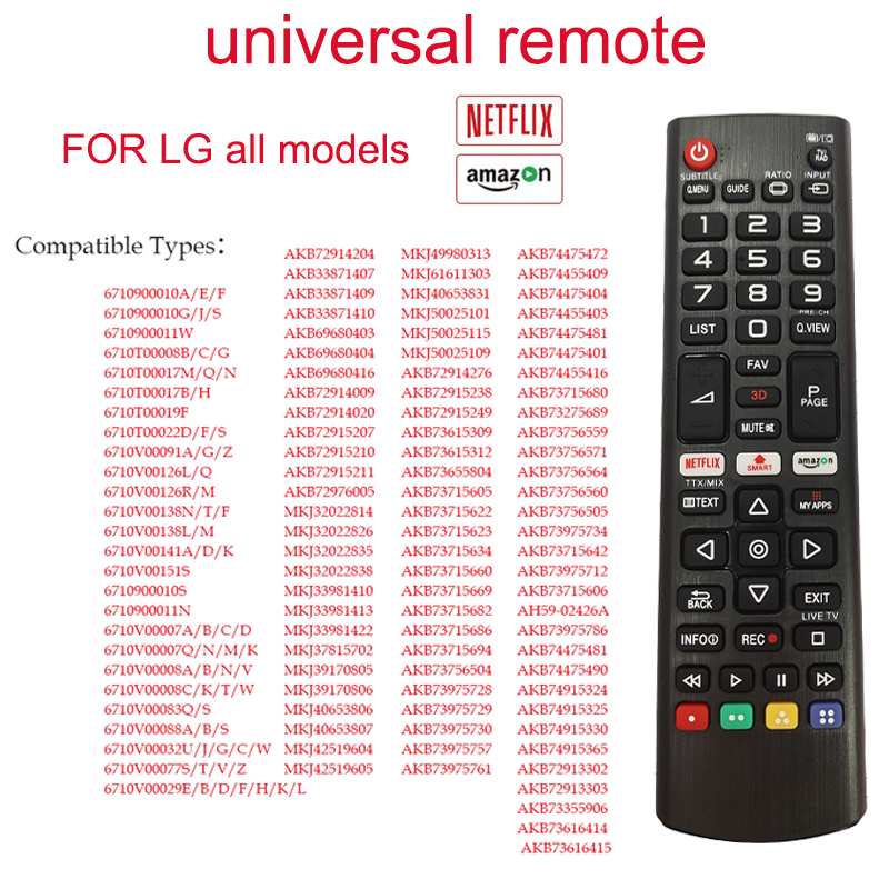 Universal Remote Control LG LG Smart TV Remote Control Universal LG All ...