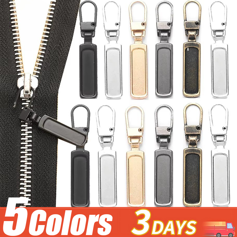 Metal Zipper Puller Universal Replacement Zipper Sliders for Luggage ...