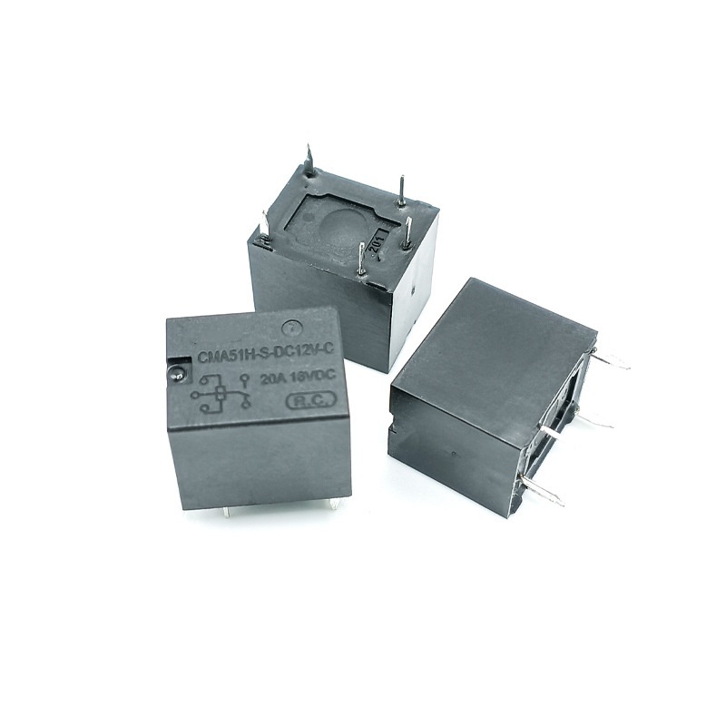 Car Relay CMA51H-S-DC12V-C 12V One Set Conversion 5 Pins 20A Mini Relay ...