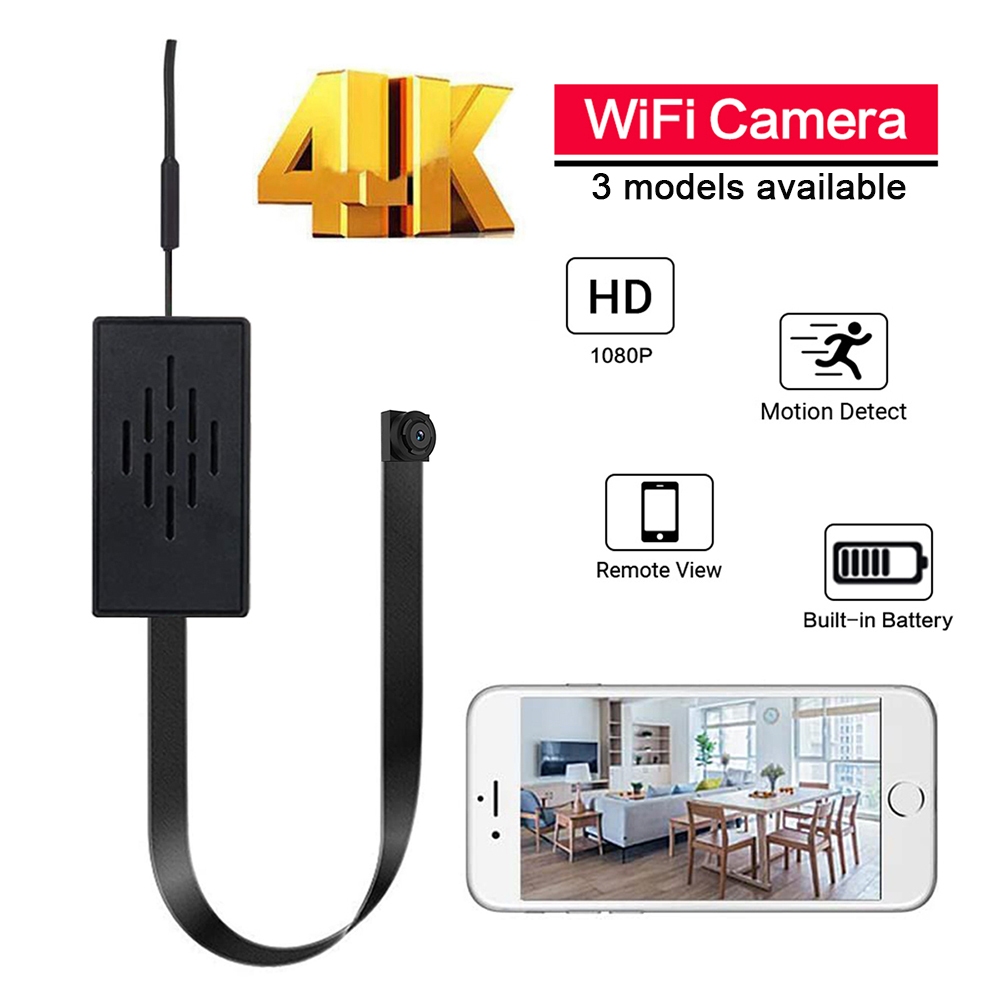 LookCam CCTV 4K Mini DIY Network Camera WIFI HD Smartphone APP Control ...