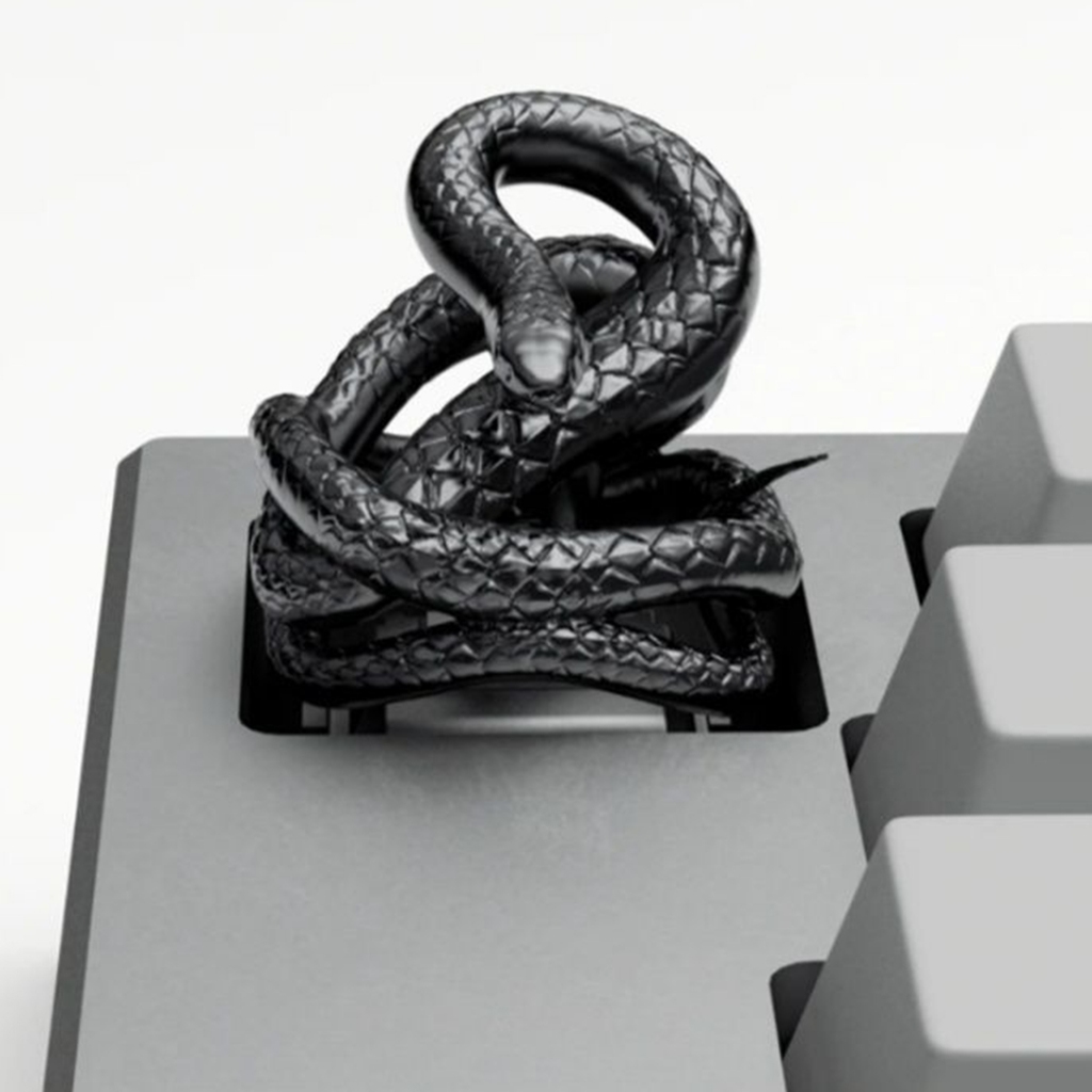 Spirit Snake Keycaps Personalized Keycaps Cool Trendy Novel Three ...
