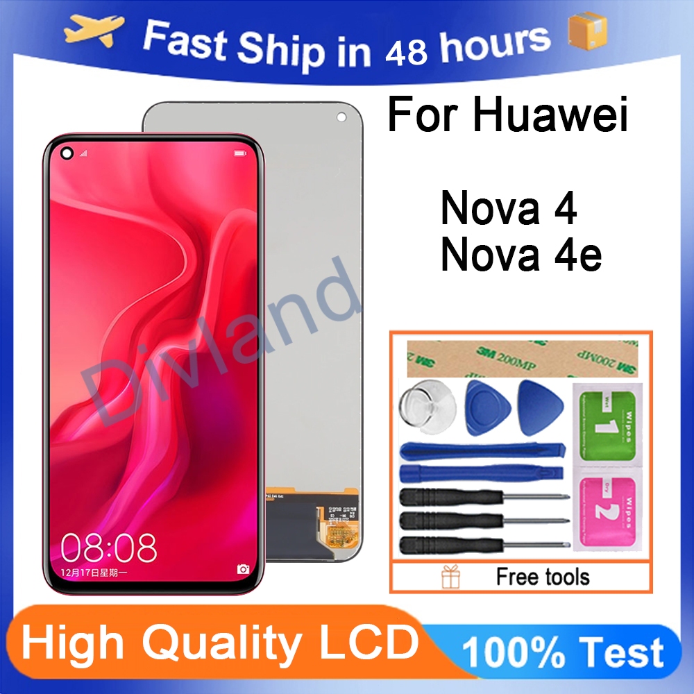 OEM For Huawei Nova 4 Nova 4e LCD Display Touch Screen Replacement ...