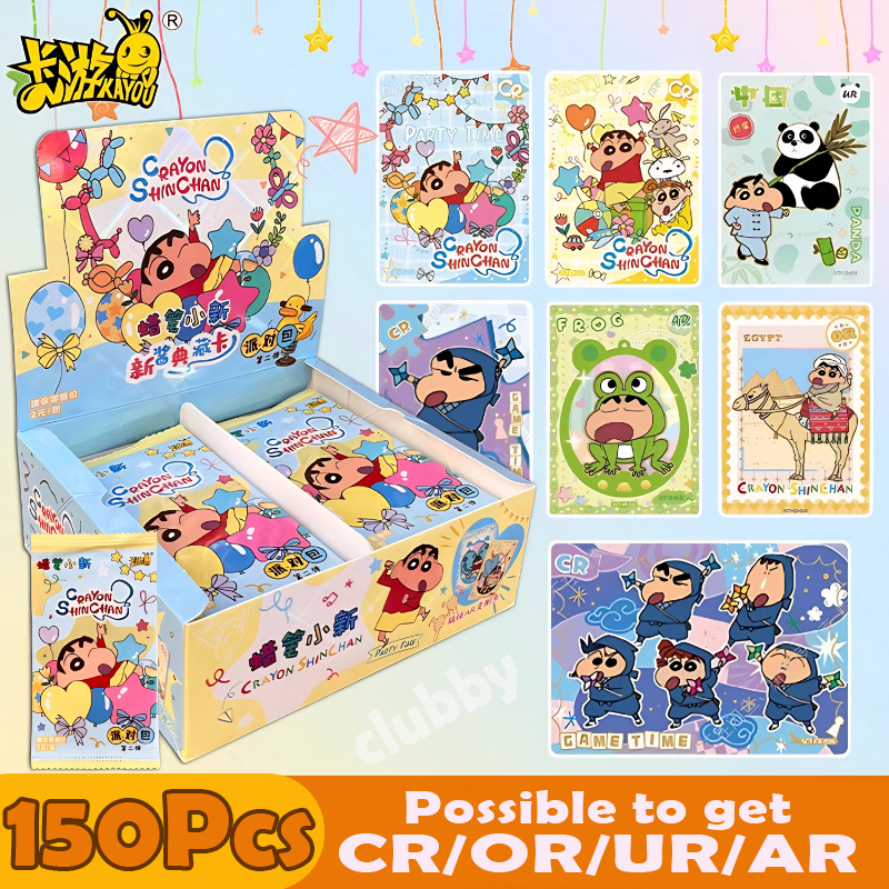 Crayon shin chan card kayou rare CR/UR/AR card Party Pack No.2 anime ...