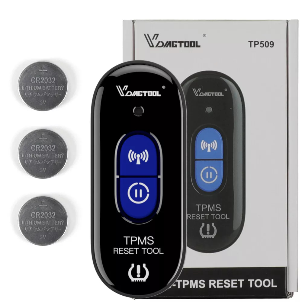 VDIAGTOOL TP509 Auto Tire Presure Monitor Sensor Activator TPMS Reset ...