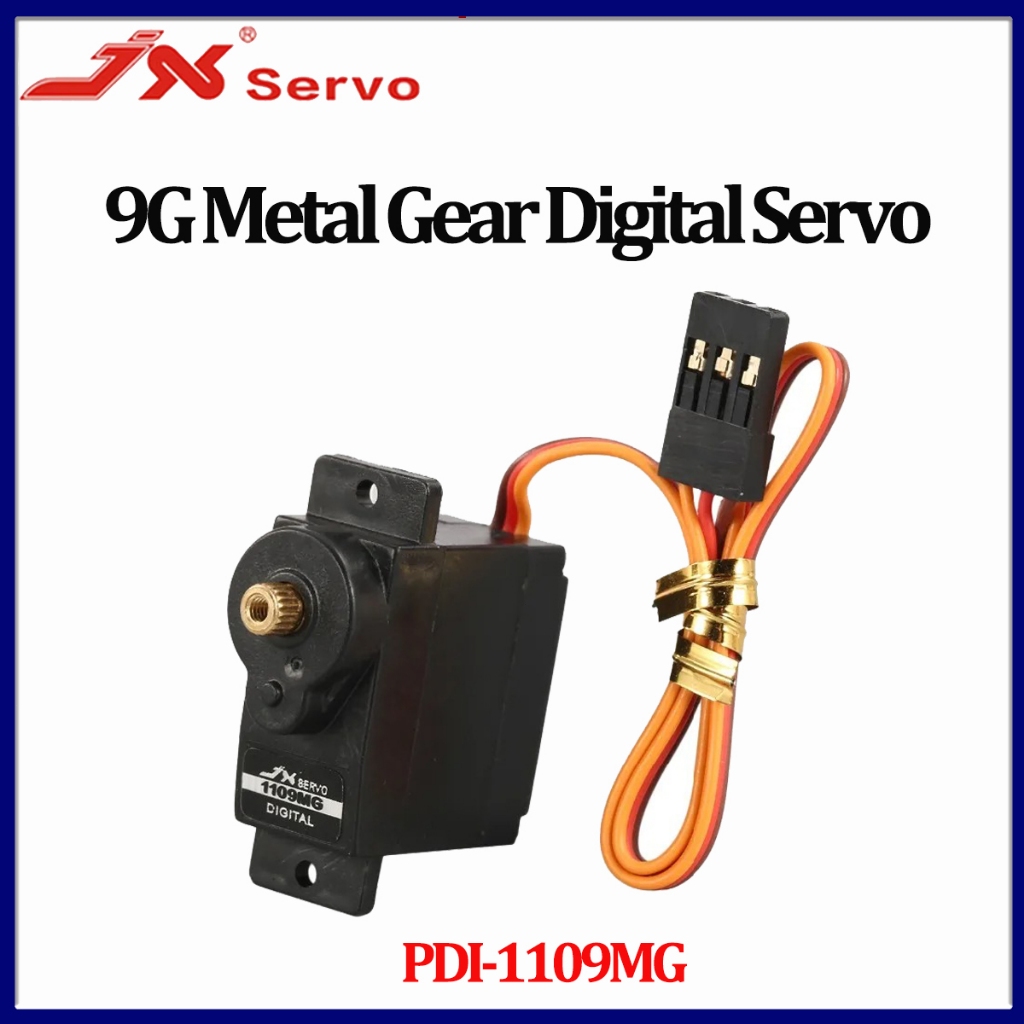 JX Servo PDI-1109MG 9G 2.5KG Metal Gear Digital Mini Servo For Fixed ...