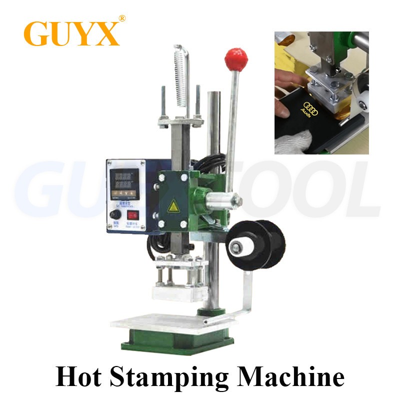 Leather Craft Imprinting Machine DIY Manual Embossing Press Cut Leathe ...