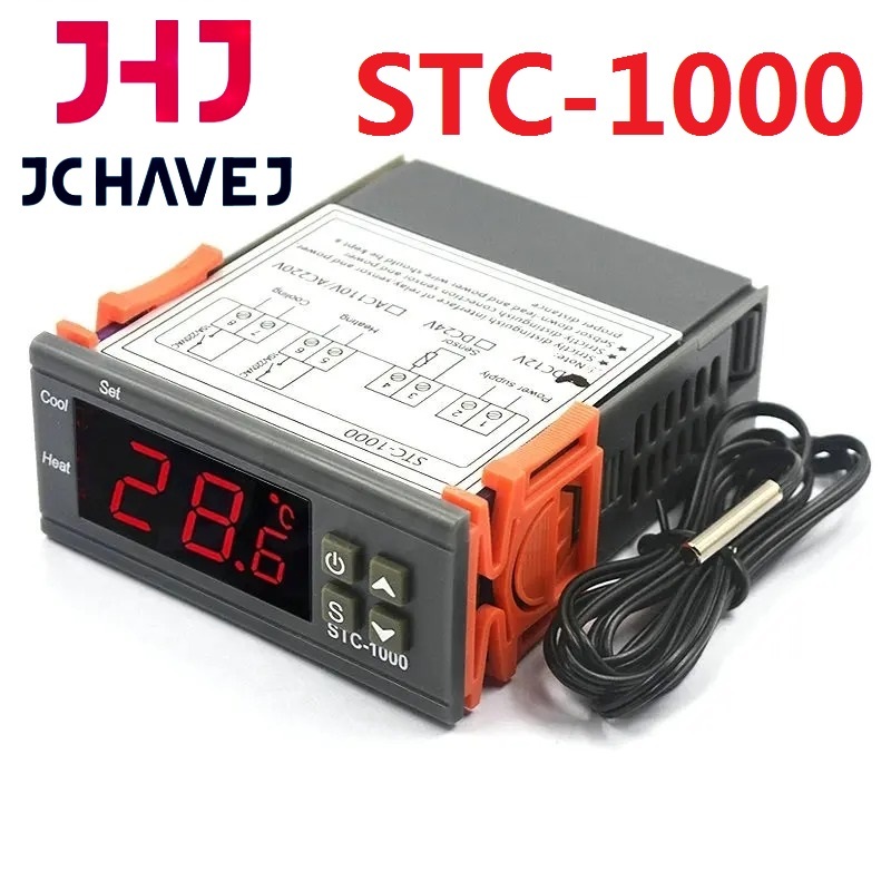 STC-1000 LED Digital Thermostat For Incubator Temperature Controller Thermostat Relay | Shopee ...