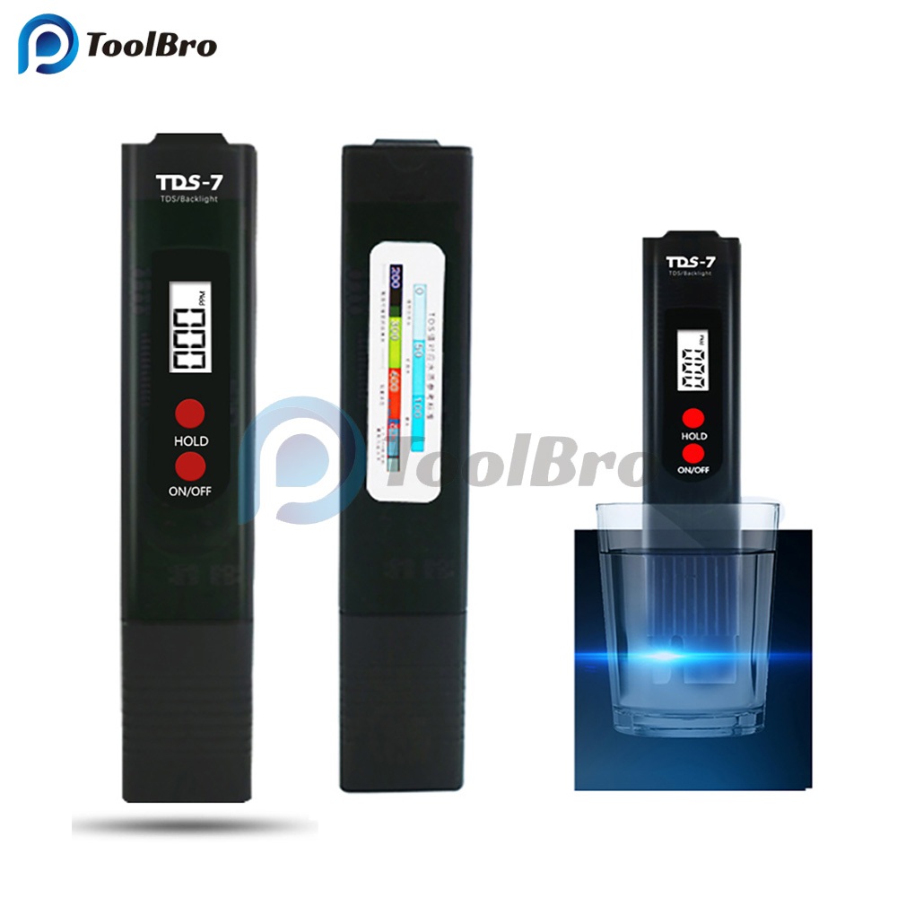 EC TDS Tester PH Meter High Precision Water Hardness Instrument ...