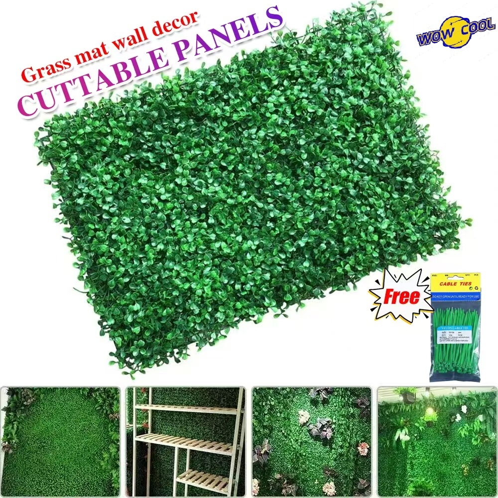 【READY STOCK】40×60CM Artificial Grass Mat Decor Milan Background Wall ...