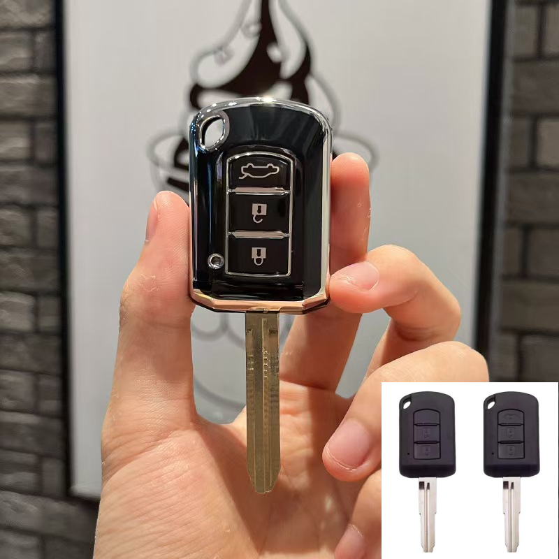 Car Key Case Tpu Cover For Mitsubishi Montero Mirage G4 Xpander Strada ...