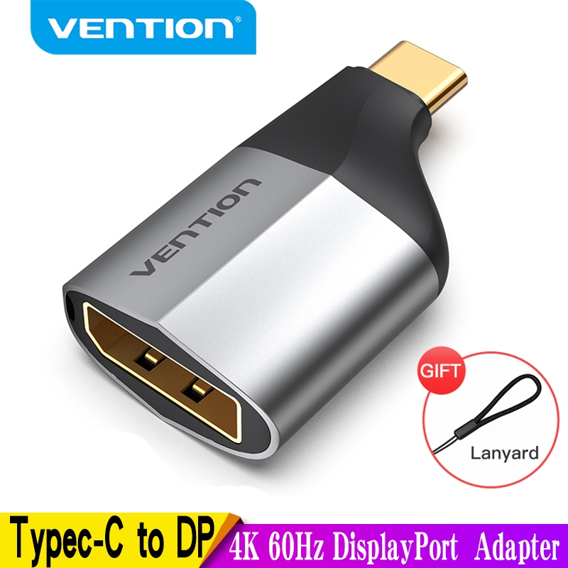 Vention USB C to DisplayPort Adapter 4K Type C to DP Cable for MacBook ...