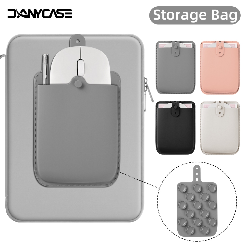 Silicone Mouse Storage Pouch Attaches to iPad bag MacBooks and Laptop ...