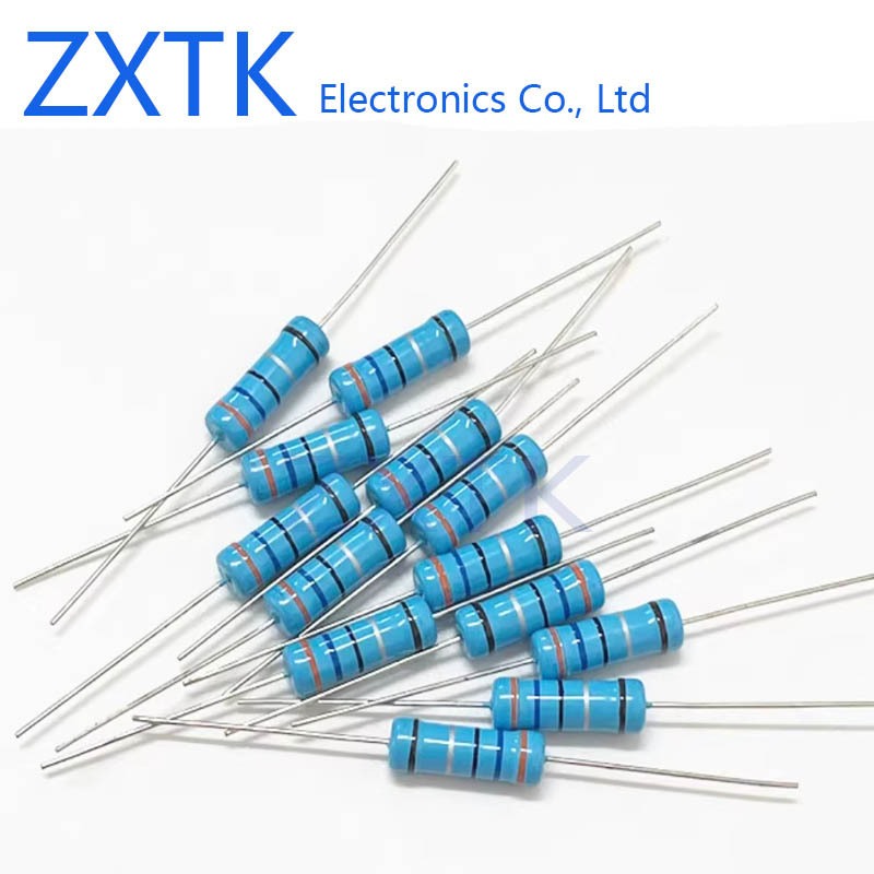 10PCS Metal film resistor 1% 3W 0R - 910R 1R 1.5R 2.2R 3.3R 10R 20R 30R 39R 68R 100R 200R 330R ...