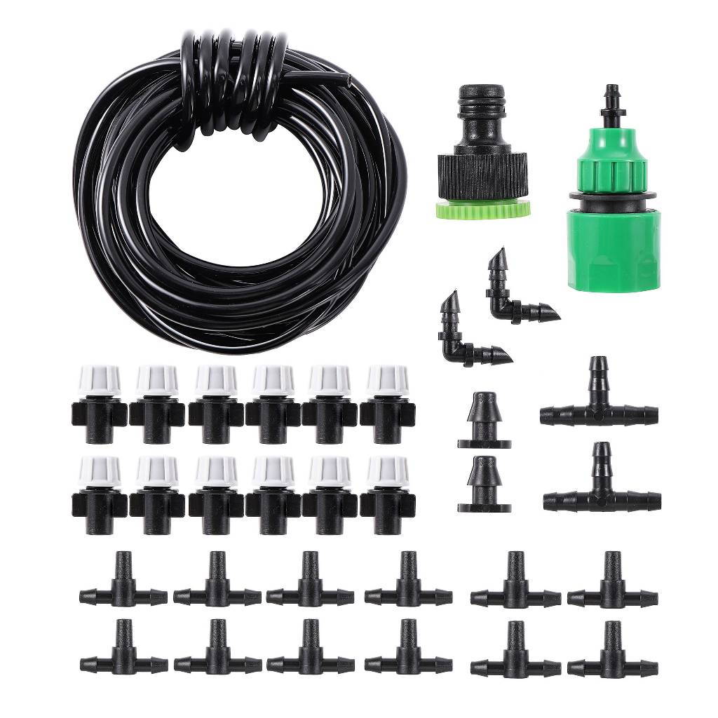 5m/10m/20m Automatic Misting Watering Kit, Cooling Spray Sprinkler ...