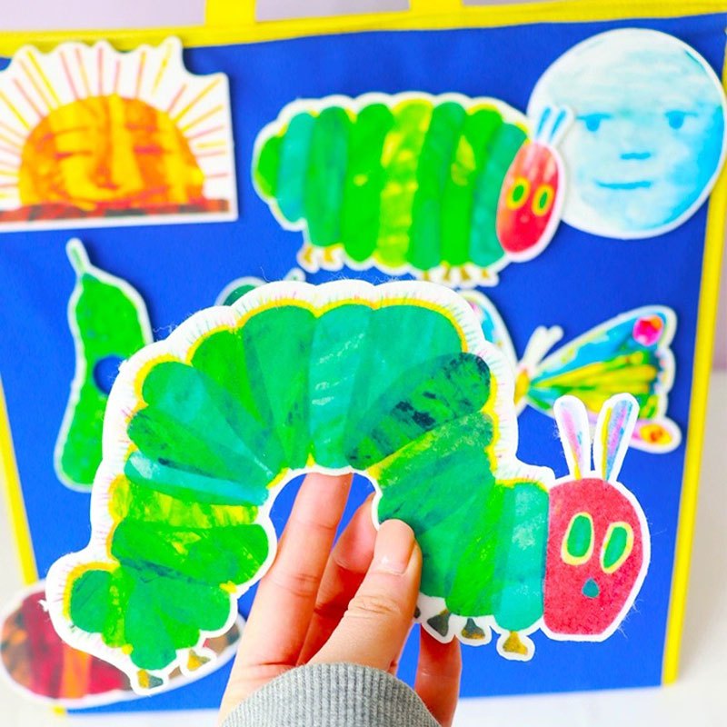 The Very Hungry Caterpillar by Eric Carle Orignal English Early ...