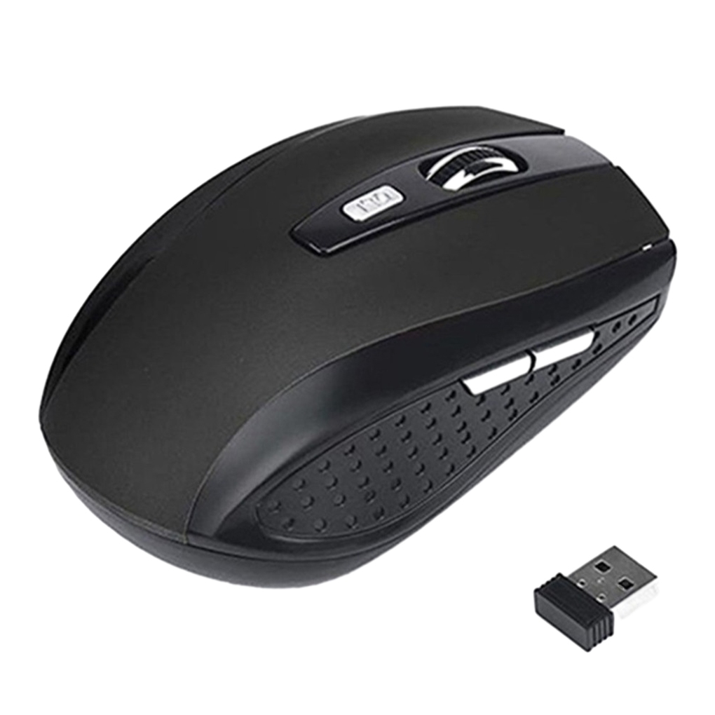 Wireless Mouse Optical Gaming Mouse Portable 2.4GHz Mouse with USB Nano ...