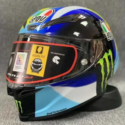 Motorcycle helmet PISTAA rainbow helmet riding anti fall helmet ...