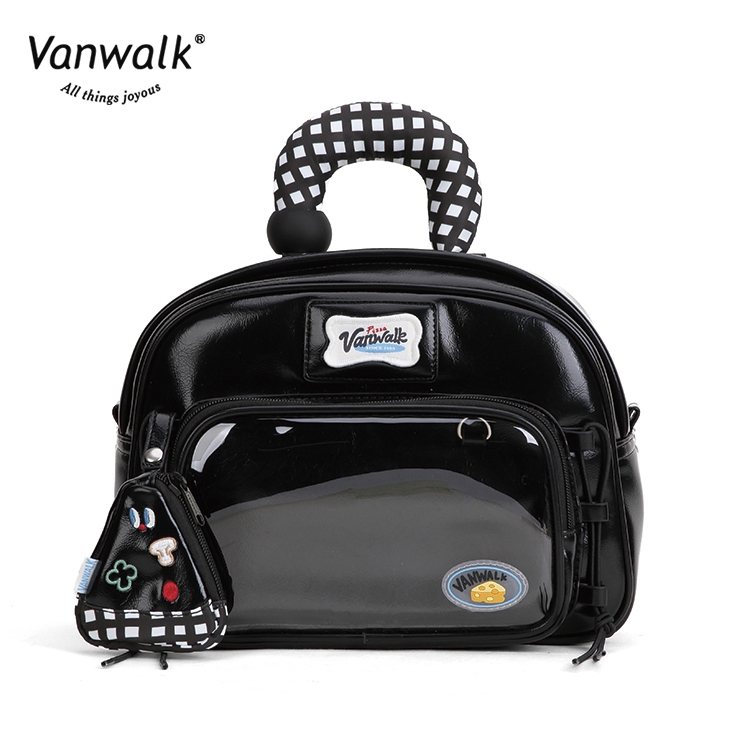 VANWALK Pizza Series V2858 Original Girl Travel Daily Small and Medium ...