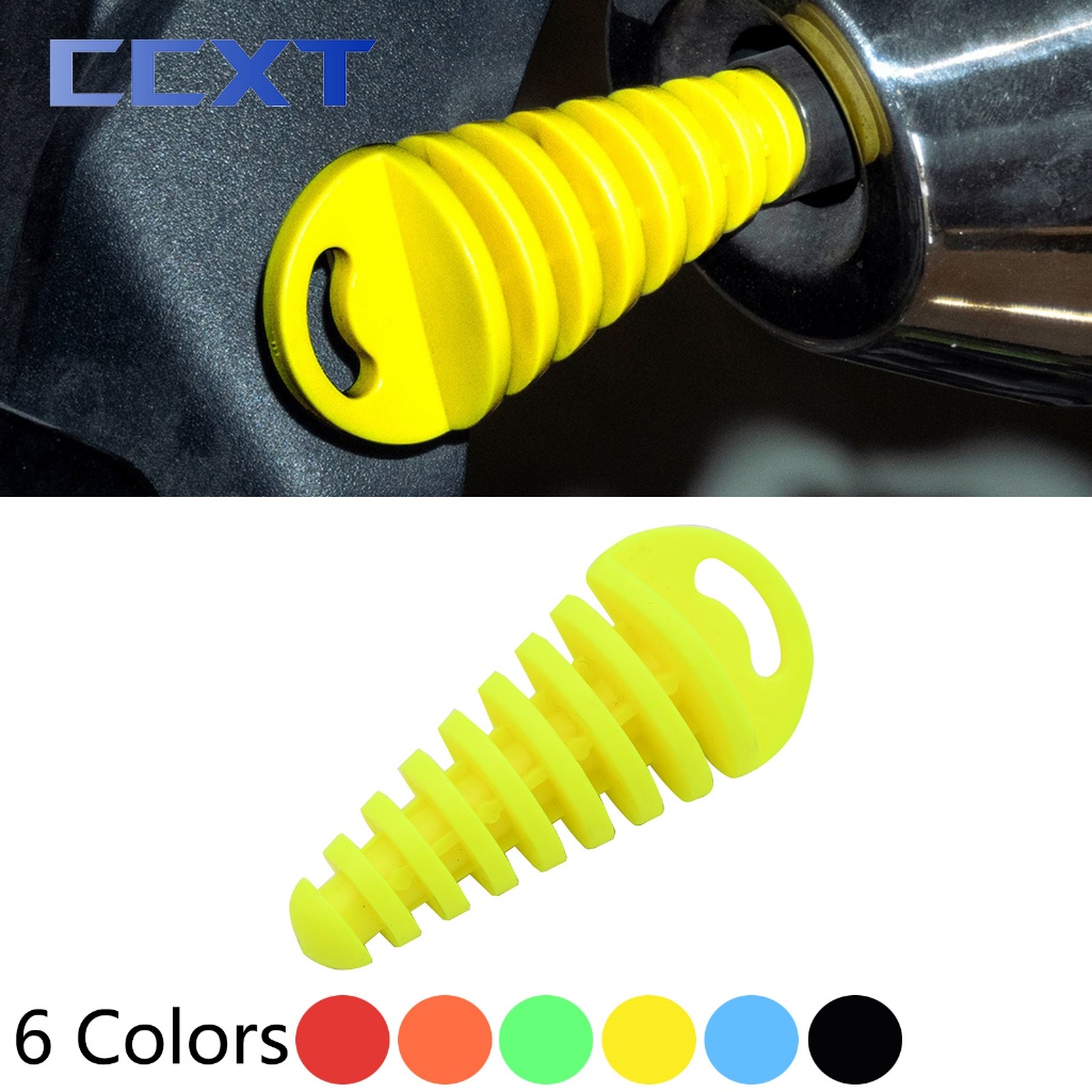Motorcycle Wash Plug Exhaust Pipe Tailpipe PVC Exhaust Silencer Wash ...