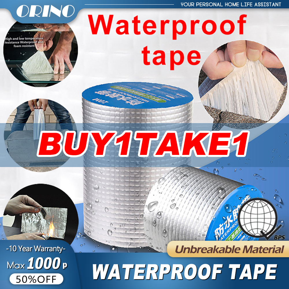 ORINO Aluminum Foil Butyl Waterproof Tape For roof leak Roof Sealant ...