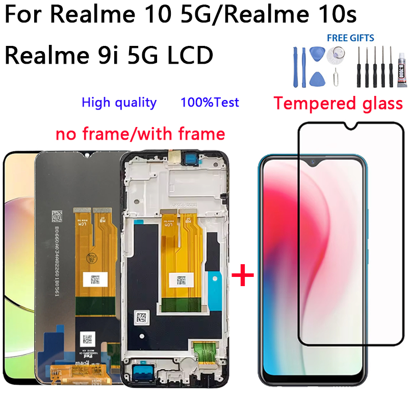 6.6"Original LCD For Realme 10 5G/Realme 10s/Realme 9i 5G Display Touch ...