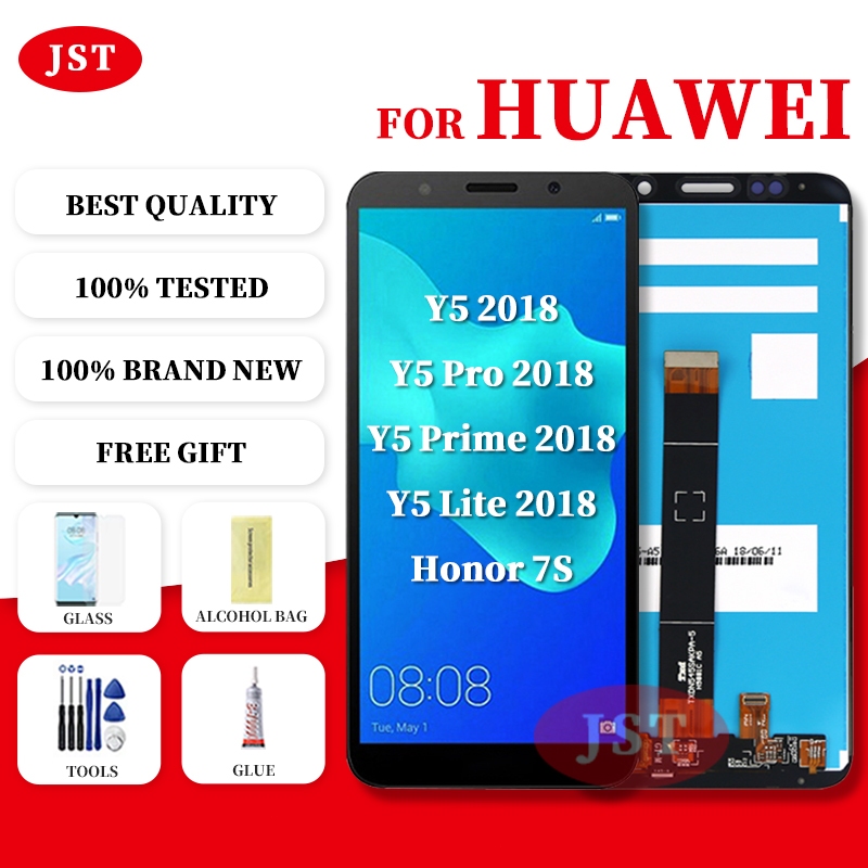 For HUAWEI Y5 2018/Y5 Pro 2018/Y5 Prime 2018/Y5 Lite 2018/Honor 7S LCD ...
