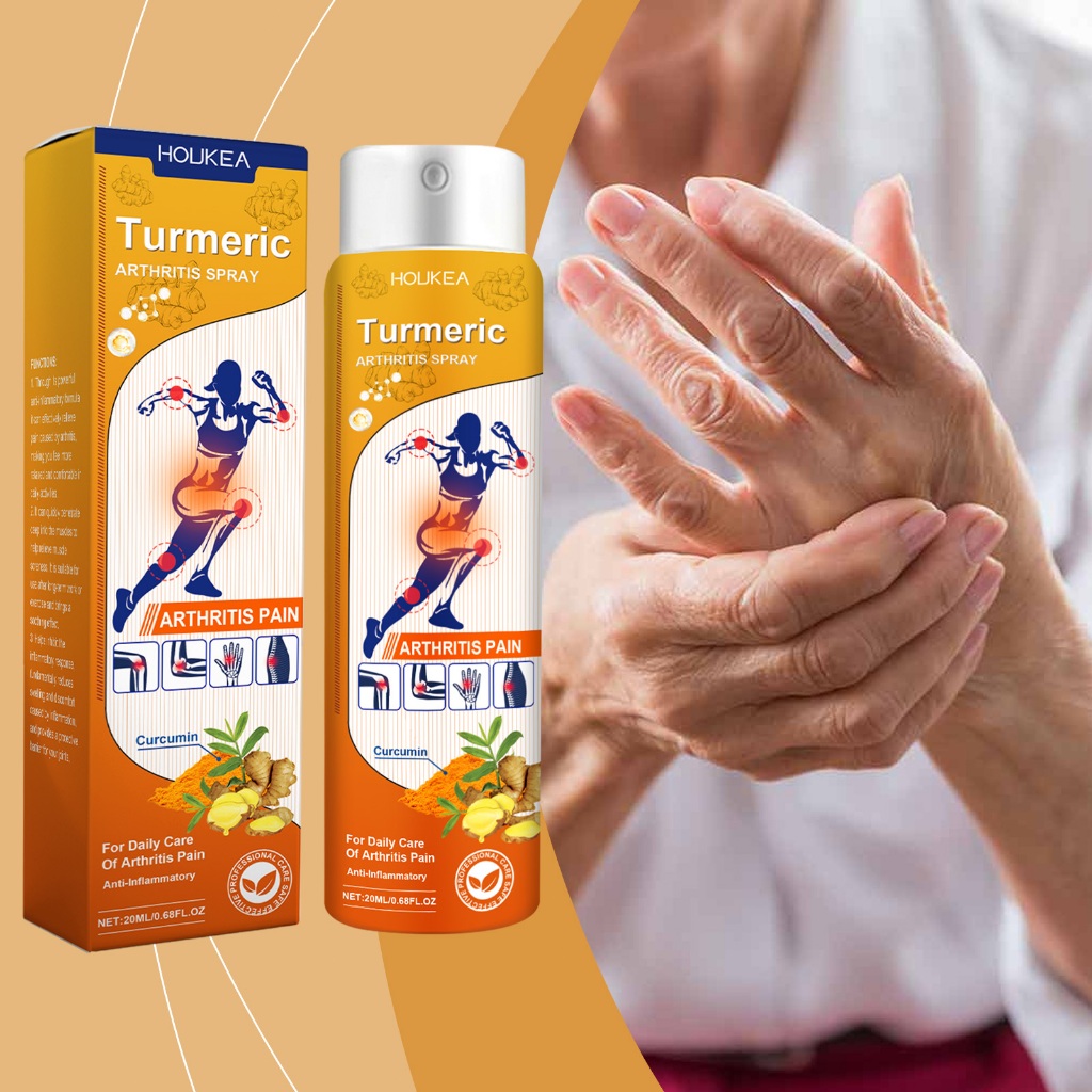 Turmeric Arthritis Spray Joint Moistening Massage Topical Spray Of Mild ...