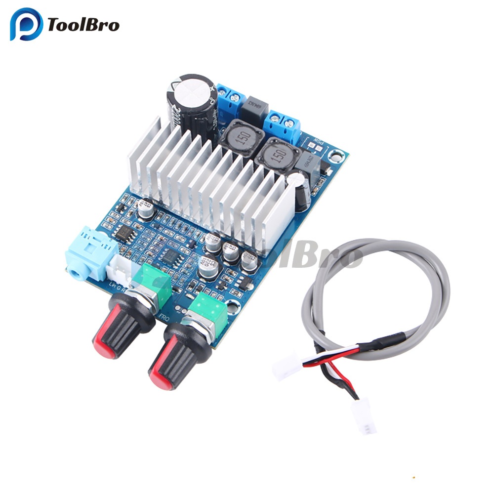 TPA3116D2 mono DC12-DC24V Digital Audio Amplifier Subwoofer Power ...