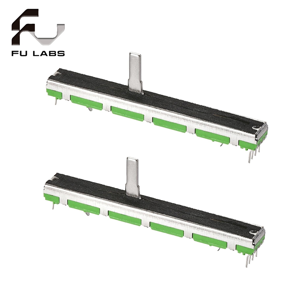 2piece 75mm A10K (A103) potentiometer 8-pin Two channel mixer fader ...