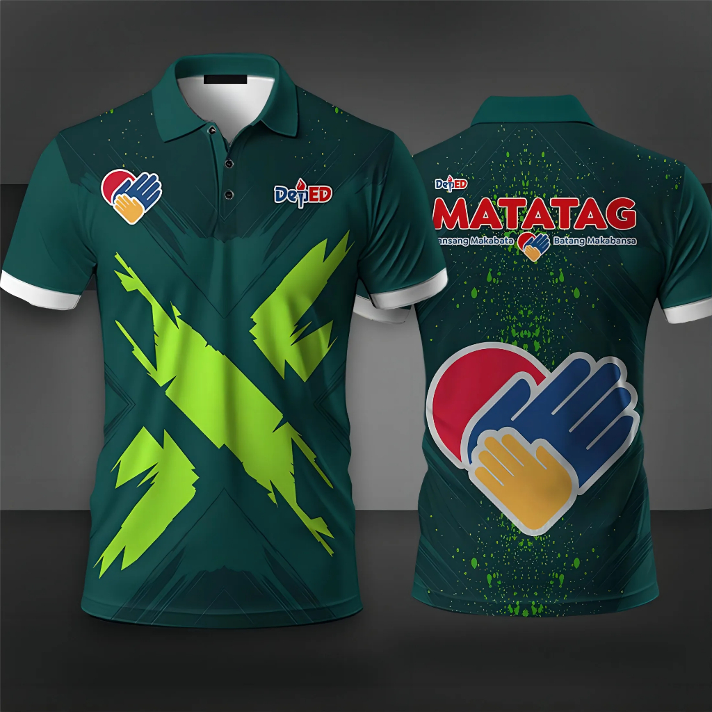 DEPED MATATAG POLO UNIFORM SUBLIMATION POLO-Shirt FOR Men AND WOEMN ...