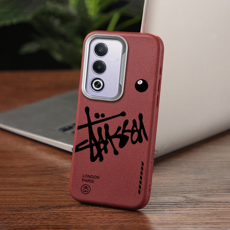 Soft Case For Oppo A3 Pro A80 K12x Fashion Pattern Matte Texture Phone