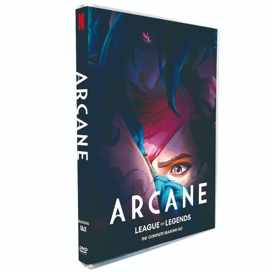 Original Anime Arcane 1-2 Seasons HD DVD Hobby Collection | Shopee ...