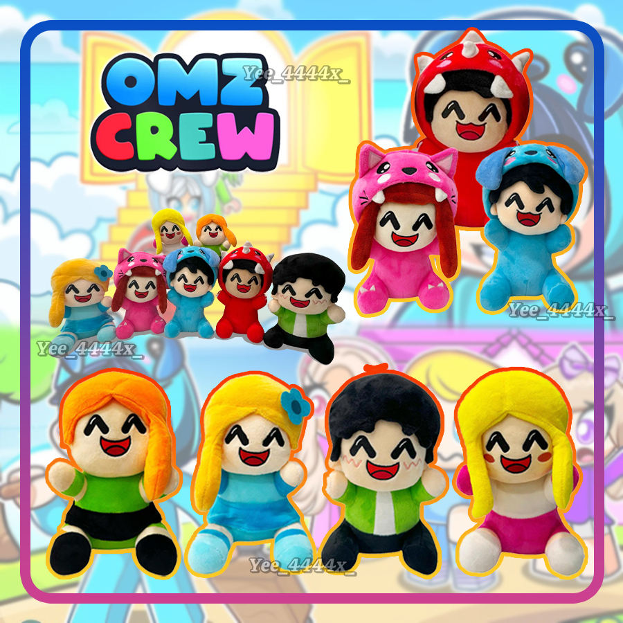 Omz Crew Plush Doll Cartoon Kory Omz Plush Doll Cute Crystal/Roxy/Lily Plush Hugging Pillows ...