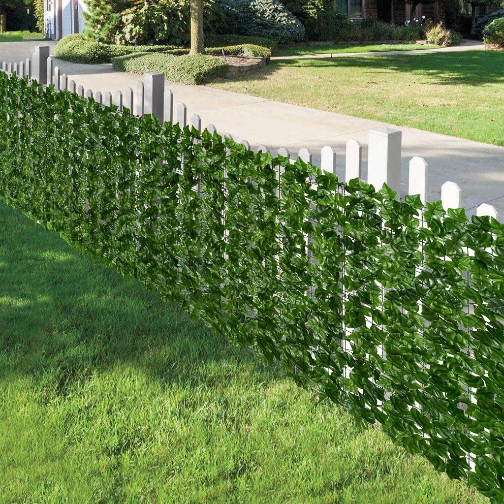 Artificial Ivy Leaf Hedge Roll,Artificial Hedges Fence,Faux Ivy Vine ...