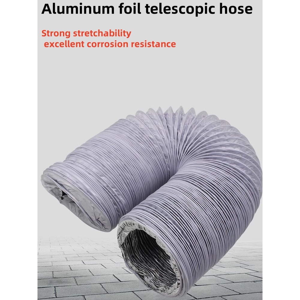 Aluminum foil hose central air conditioning ventilation pipe | Shopee ...