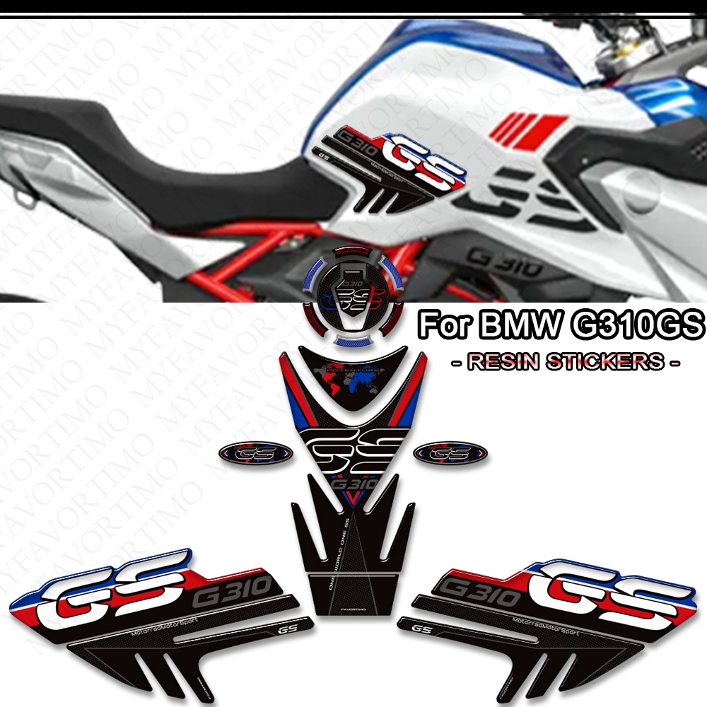 For BMW G 310 GS G310GS G310 Adventure ADV Tank Pad Gas Fuel Oil Knee ...