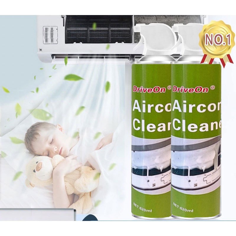 Air Conditioner Cleaner Spray Disinfectant | Air Spray Car/Home Aircon ...