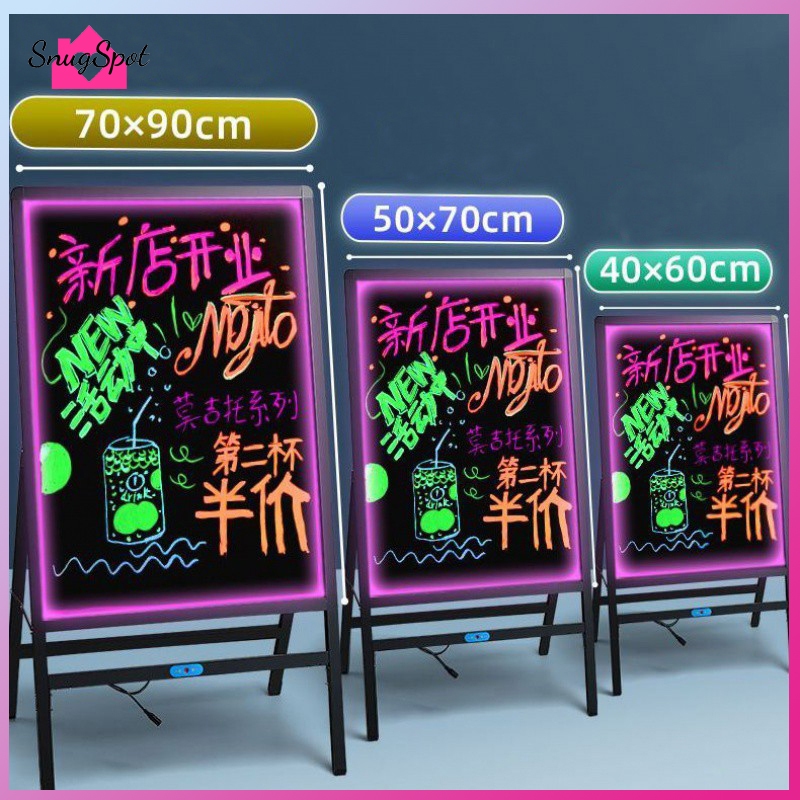 LED electronic phosphor board, 40*60/60*80 flash writing board ...