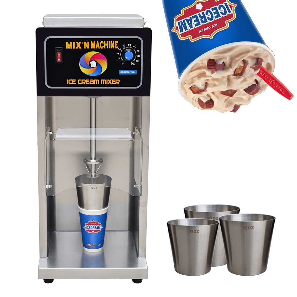 Ice Cream Machine Commercial Mixing Ice Cream Dedicated Freezer Frozen ...