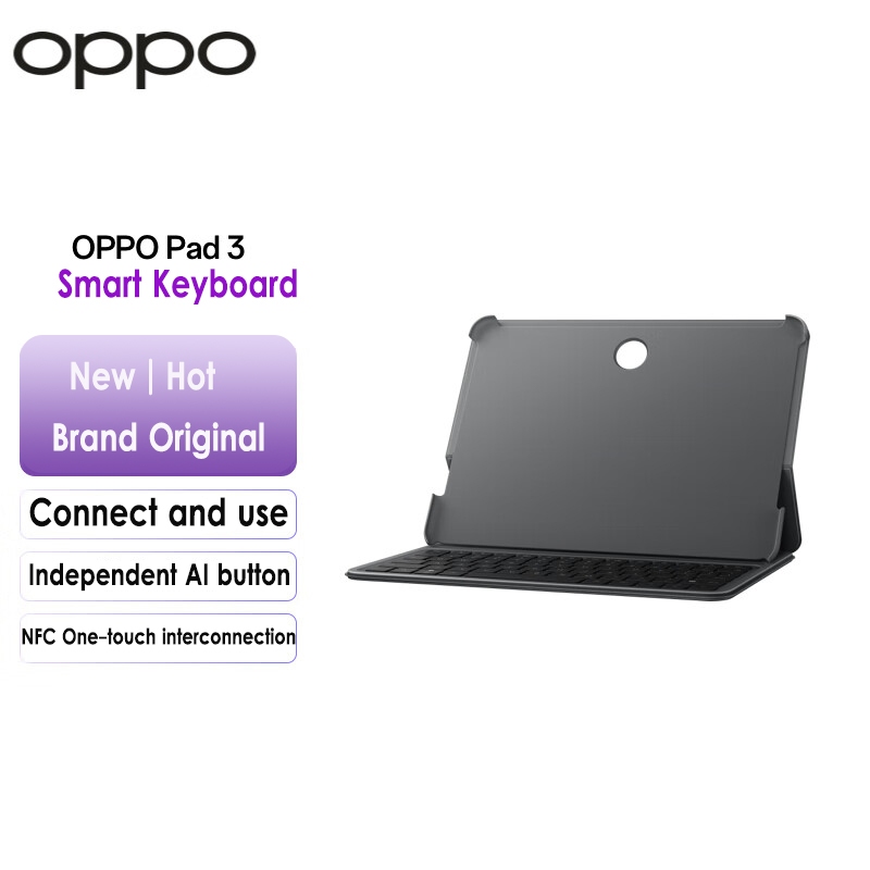 Original OPPO Pad 3 Smart Keyboard Compatible with OPPO Pad 3 Tablet ...