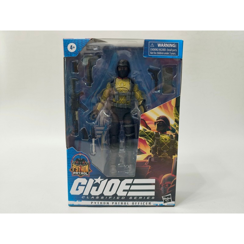 6"Gi Joe Classified Series Python Patrol Officer Action Figure Toy With ...