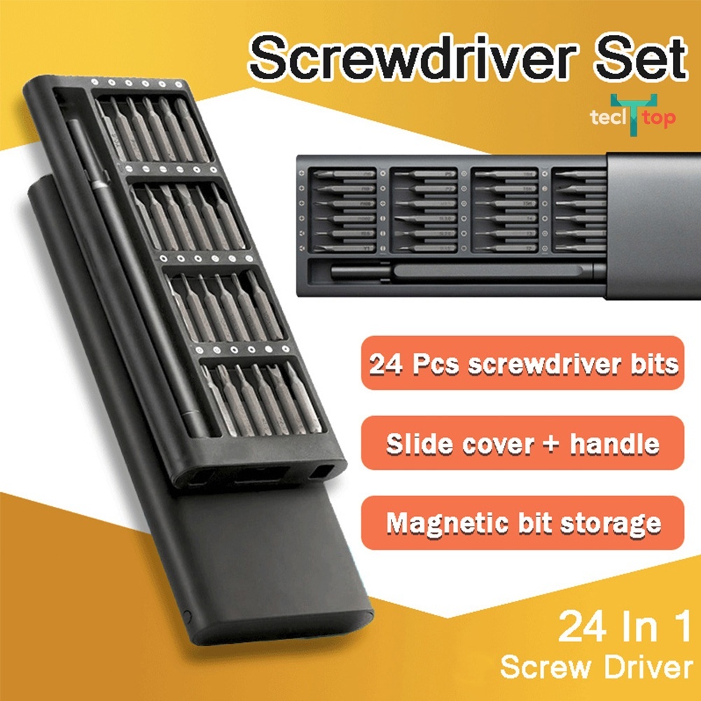 24 In 1 Precision Screwdriver Sets Mini Magnetic Screw Driver Multi ...
